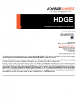 HDGE | Advisorshares
